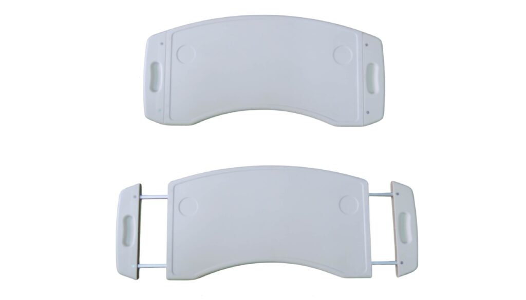 ADJUSTABLE FOOD TRAY FOR HOSPITAL BED - Xtreme Med Equip